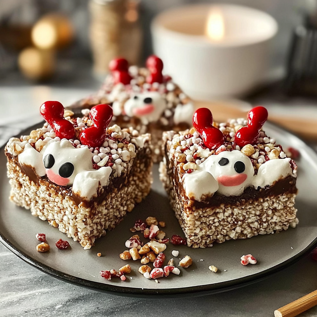 Reindeer Rice Krispie Treats